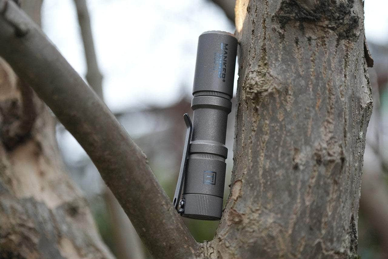 Manker E05 II - Stonewashed Ti — Killzone Flashlights